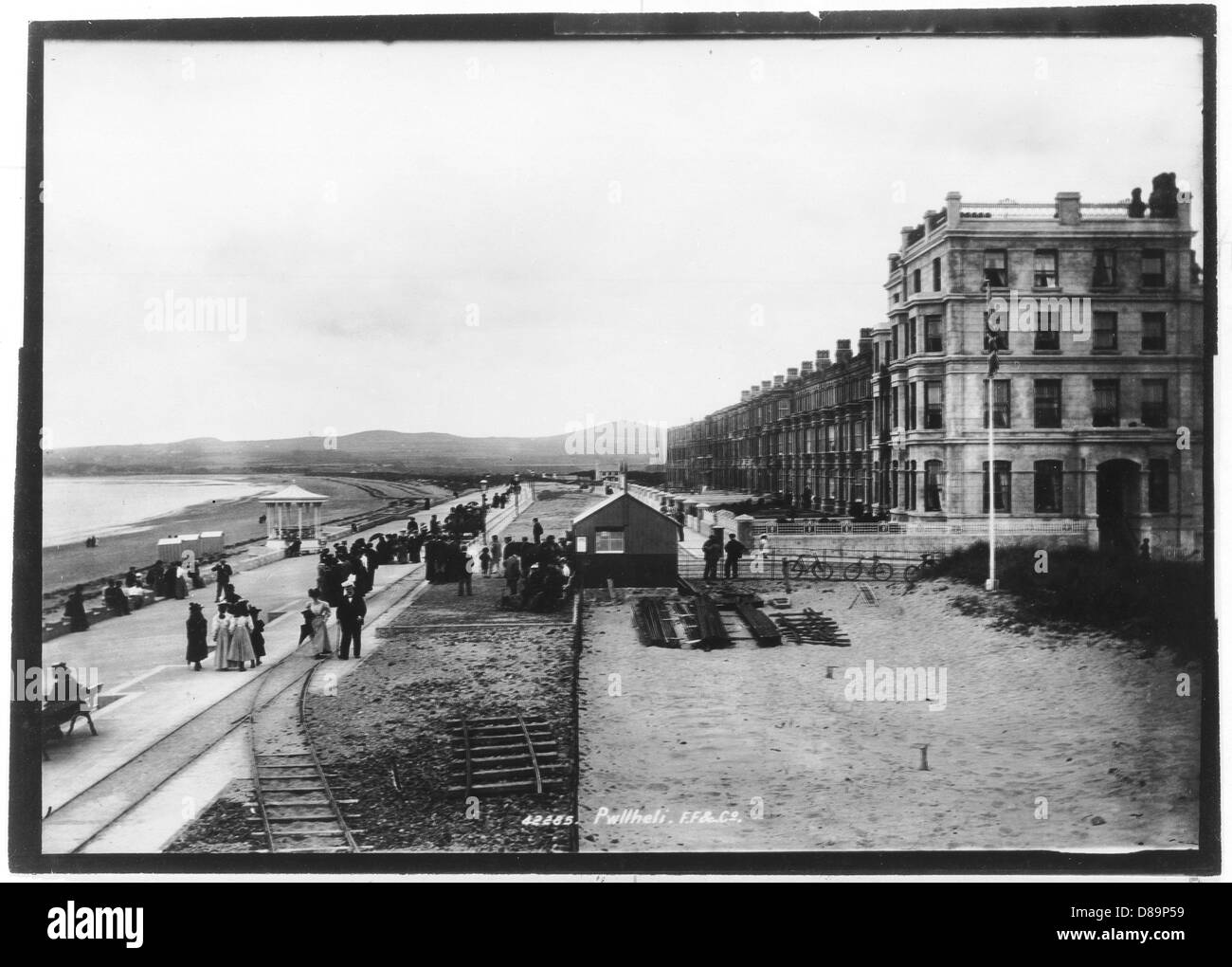 PWLLHELI - 1893 Stock Photo - Alamy