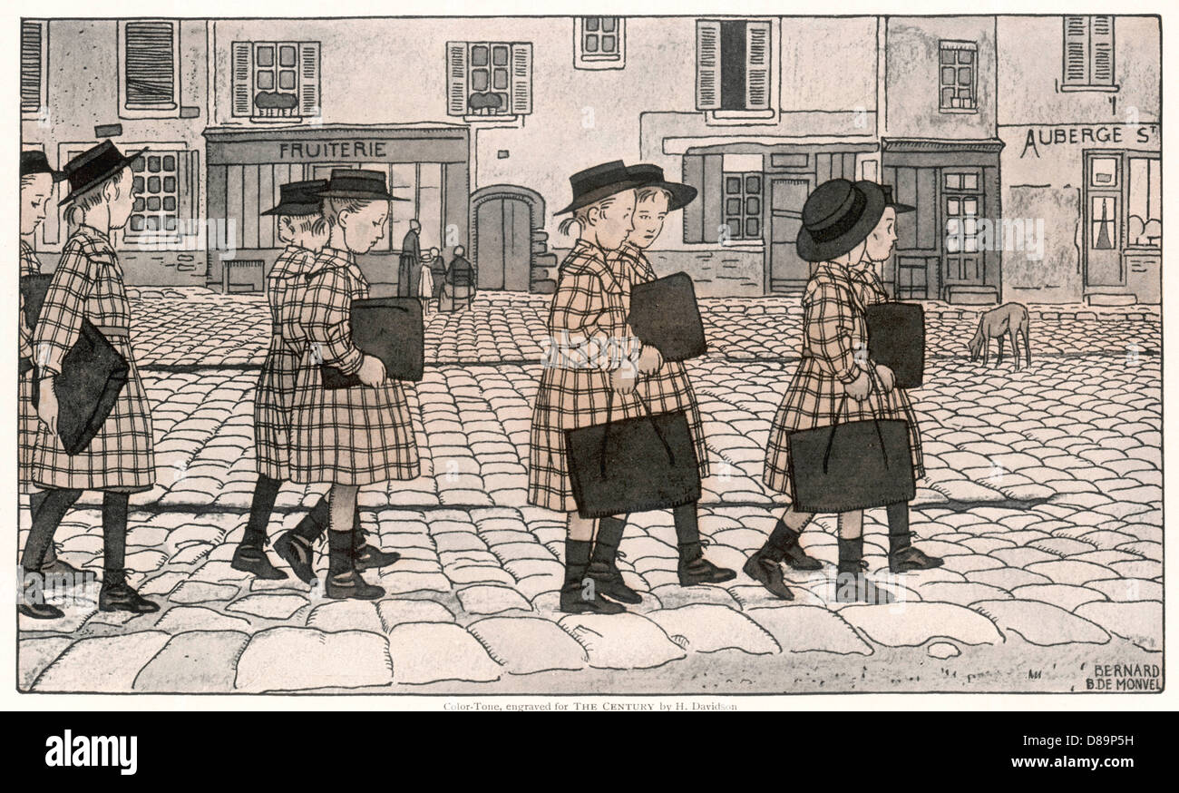 FRENCH ORPHANS SCHOOL Stock Photo - Alamy