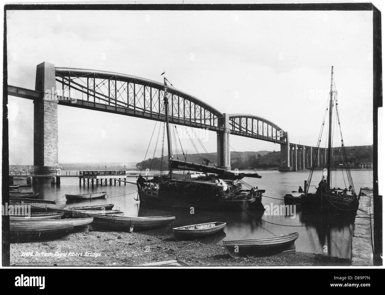 SALTASH - 1890 Stock Photo - Alamy