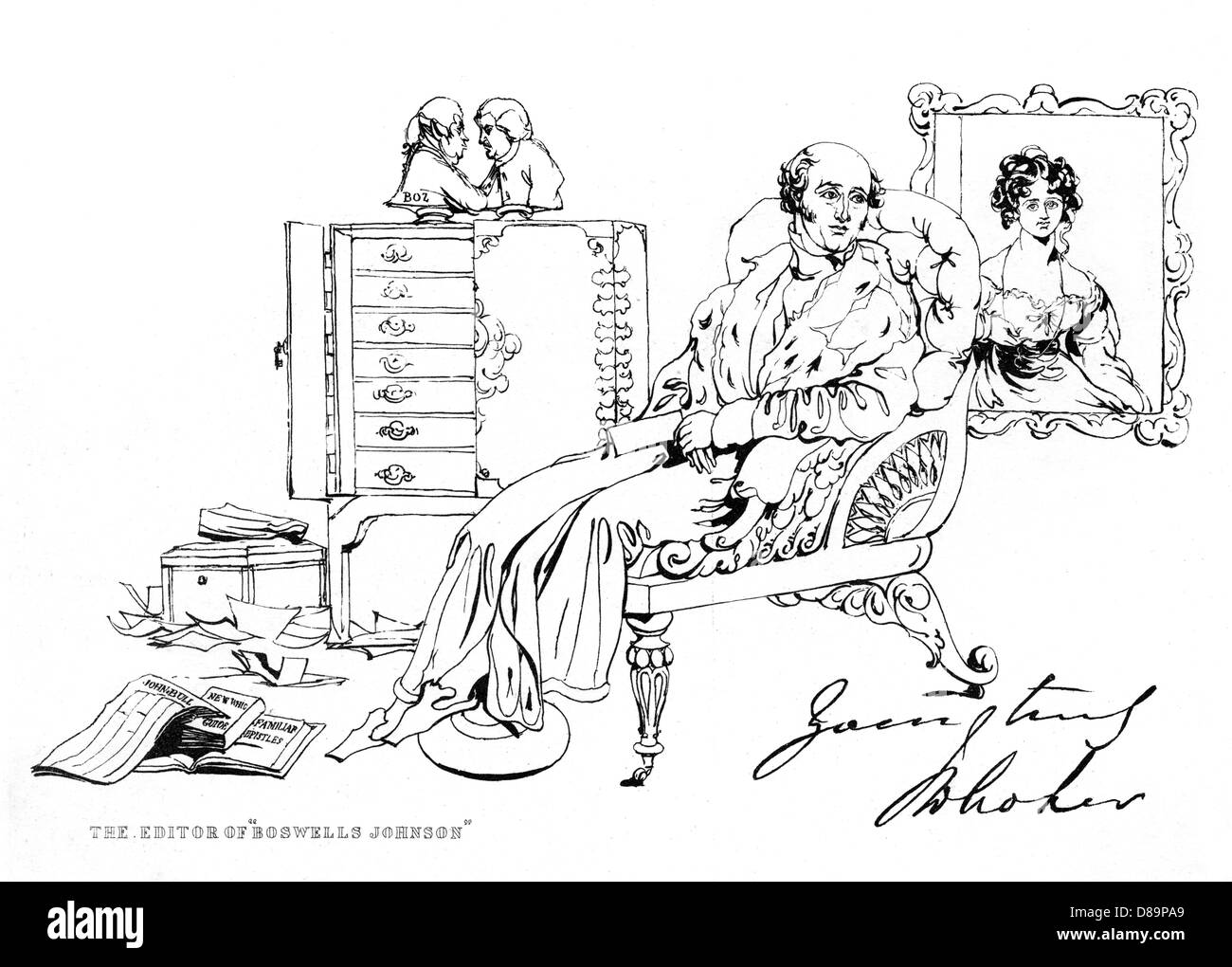 JOHN WILSON CROKER - 3 Stock Photo - Alamy