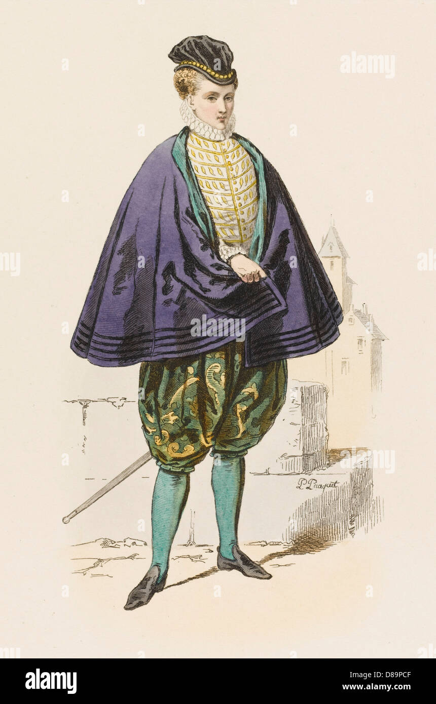 Courtier costume hi-res stock photography and images - Alamy