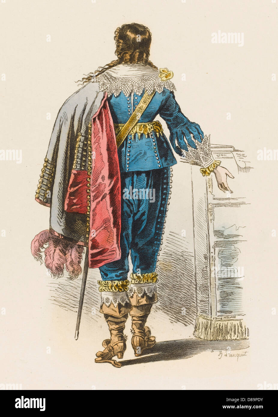 French court dress hi-res stock photography and images - Alamy