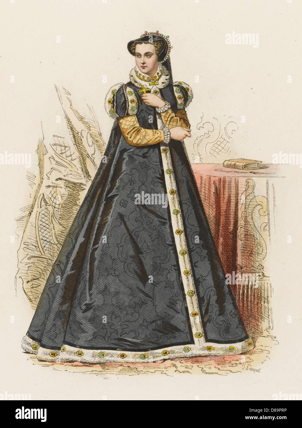 Queen Mary I, Tudor Stock Photo - Alamy