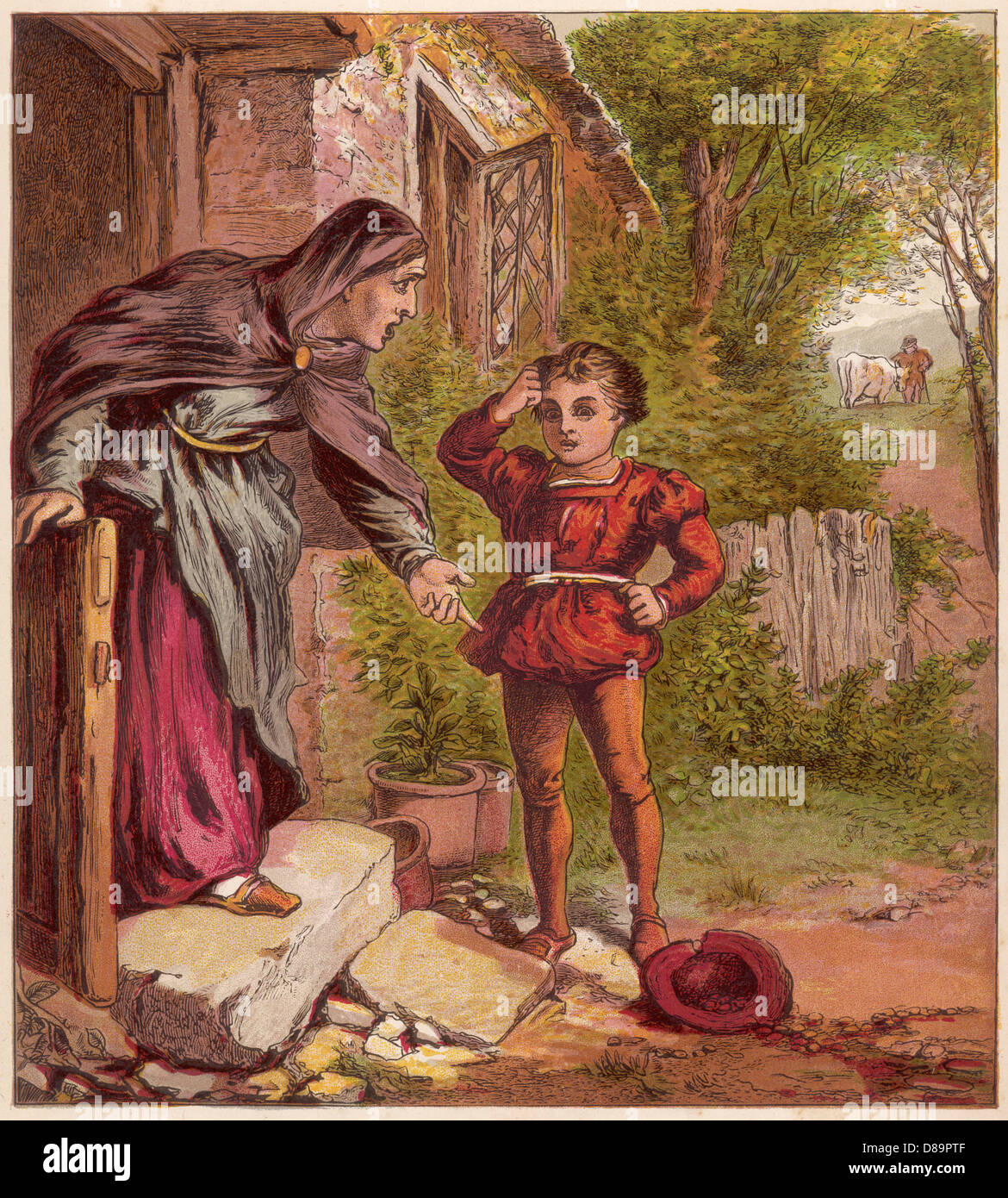 Jack and the beanstalk mother hi-res stock photography and images - Alamy