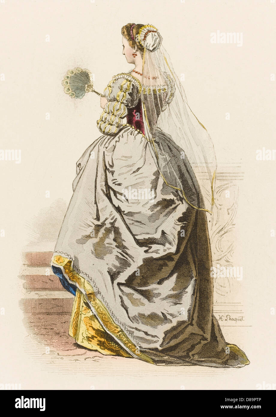Venetian noblewoman hi-res stock photography and images - Alamy
