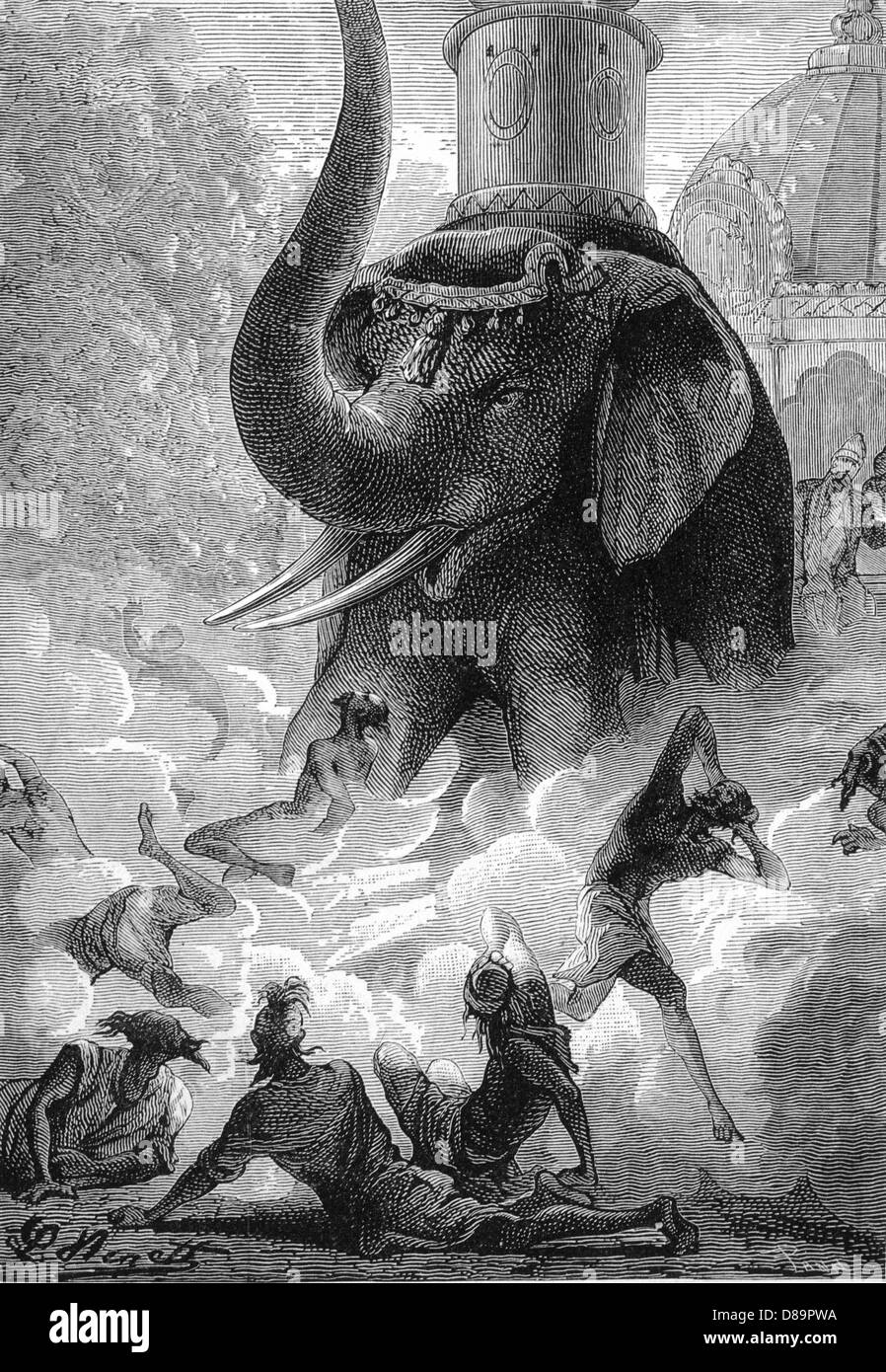 Steam elephant hi-res stock photography and images - Alamy