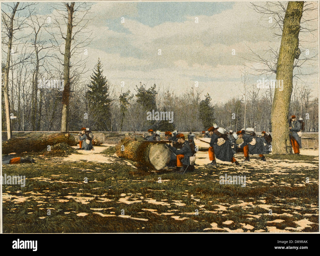 BATTLE LINE ADVANCES Stock Photo - Alamy