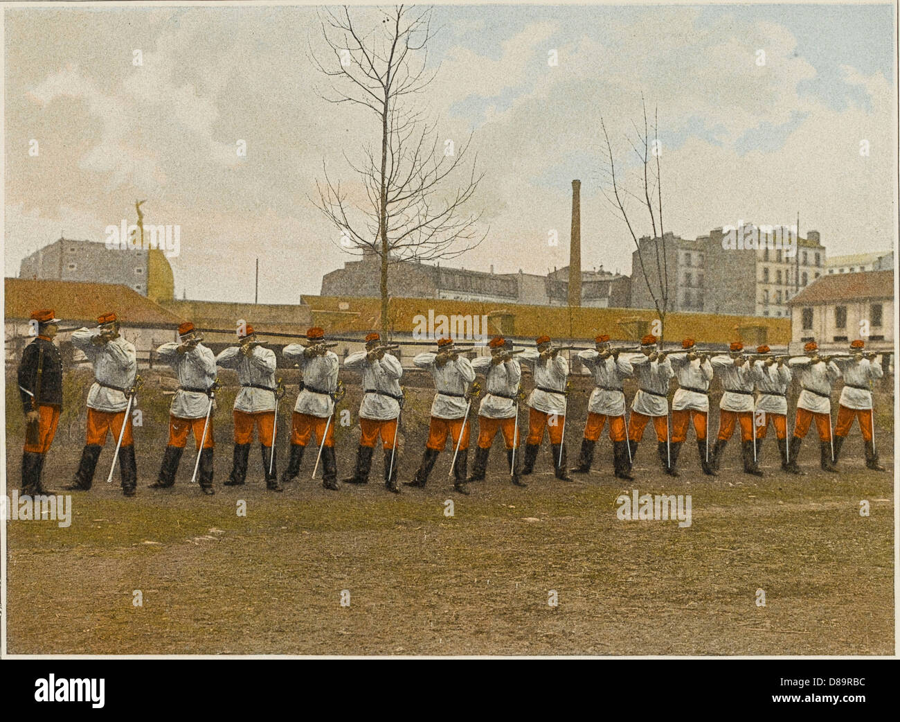 FRENCH RIFLE PRACTICE Stock Photo - Alamy