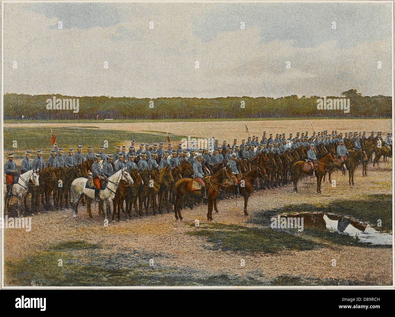 FRENCH CAVALRY CHARGE 1 Stock Photo - Alamy