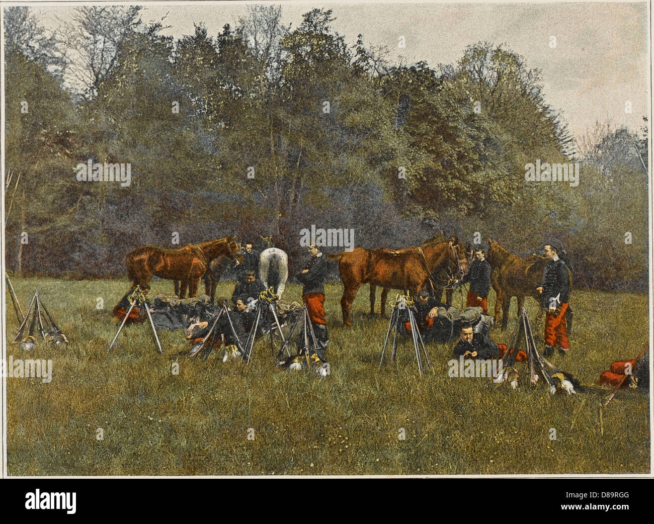Military bivouac hi-res stock photography and images - Alamy
