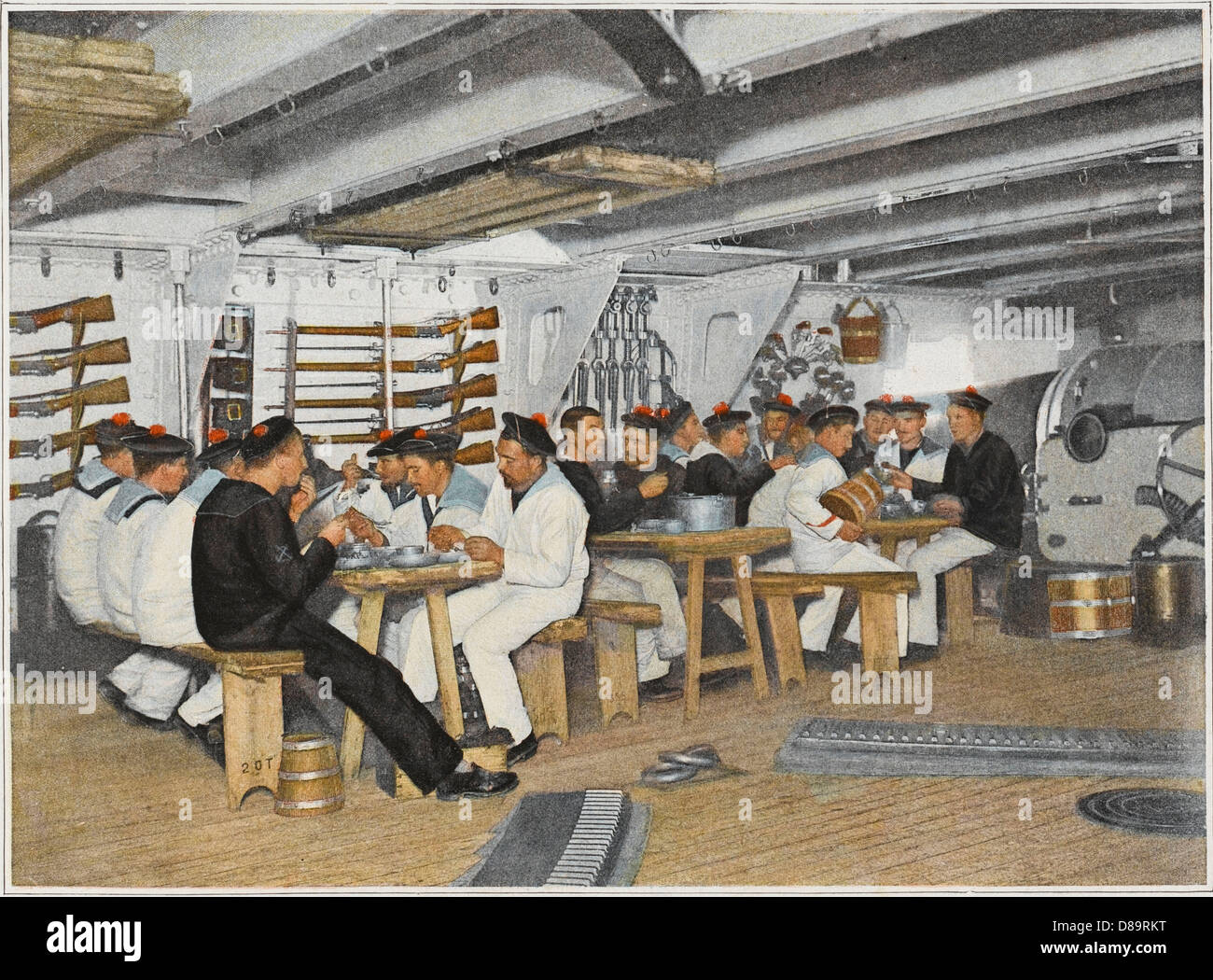 French naval mess hi-res stock photography and images - Alamy