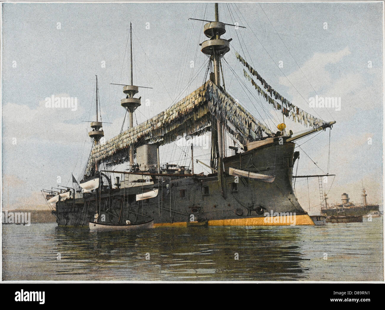 DRYING NAVAL CLOTHES Stock Photo - Alamy