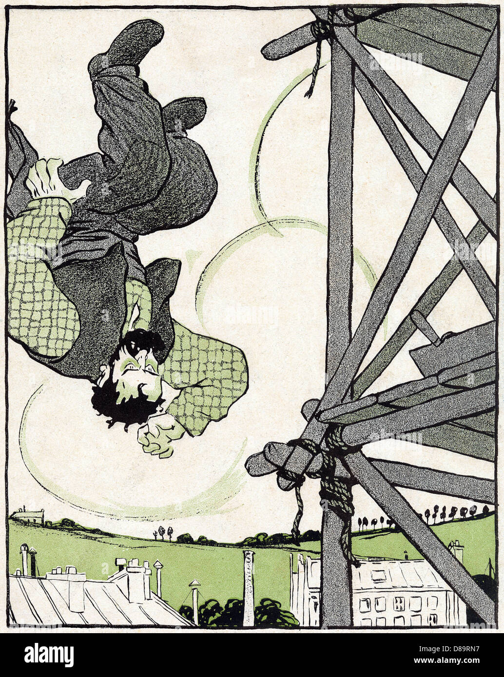 FALLING OFF SCAFFOLDING Stock Photo - Alamy