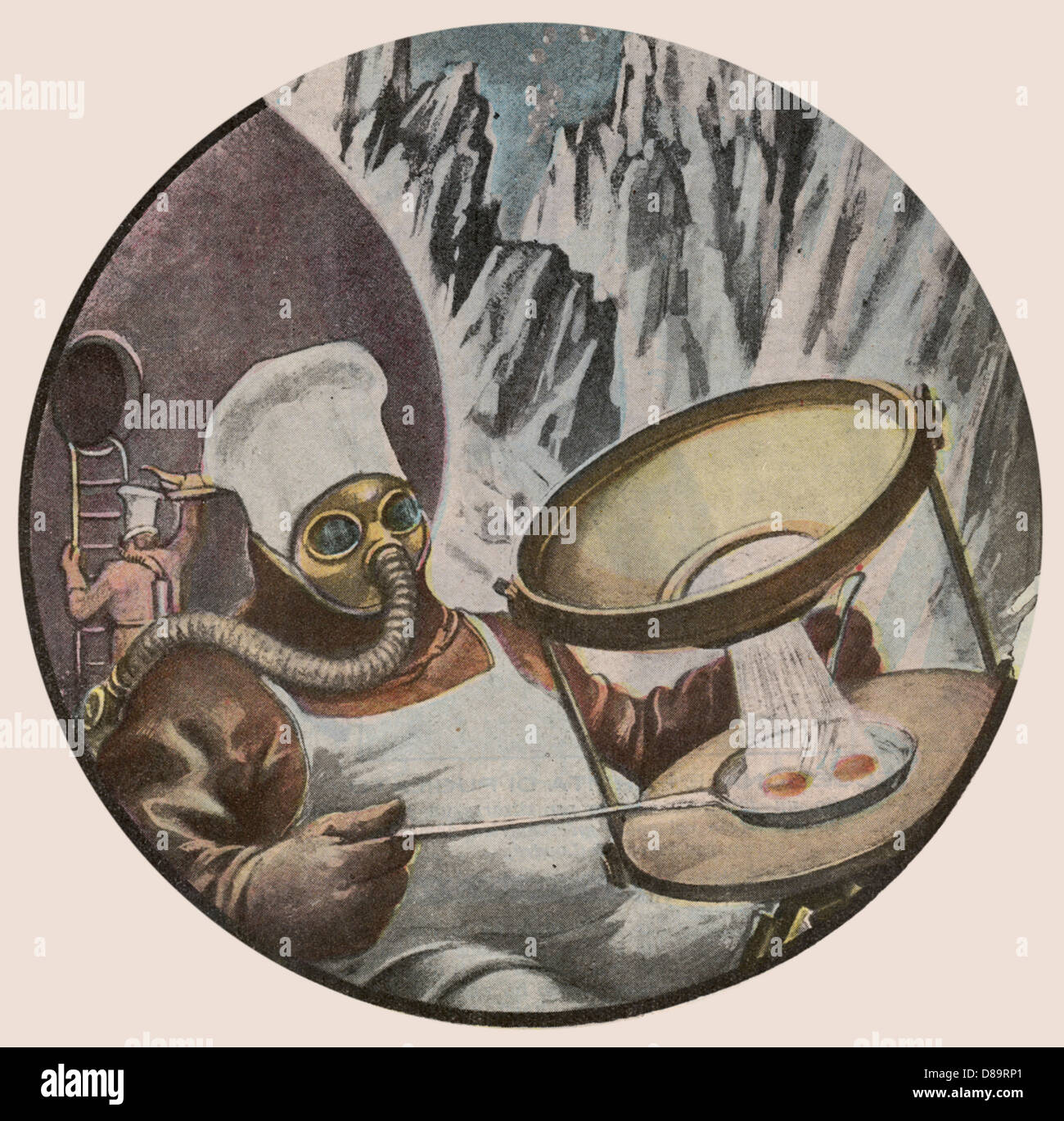 Astronauts on the moon hi-res stock photography and images - Alamy