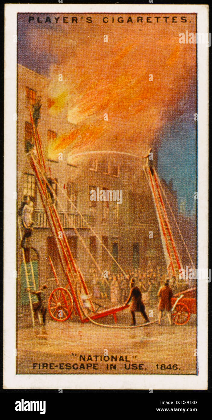 'NATIONAL' FIRE ESCAPE Stock Photo - Alamy