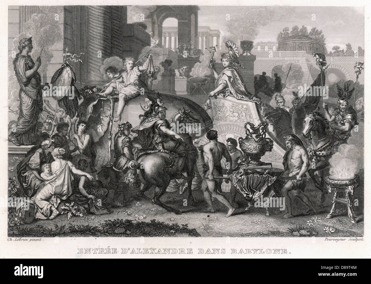 ALEXANDER IN BABYLON Stock Photo - Alamy