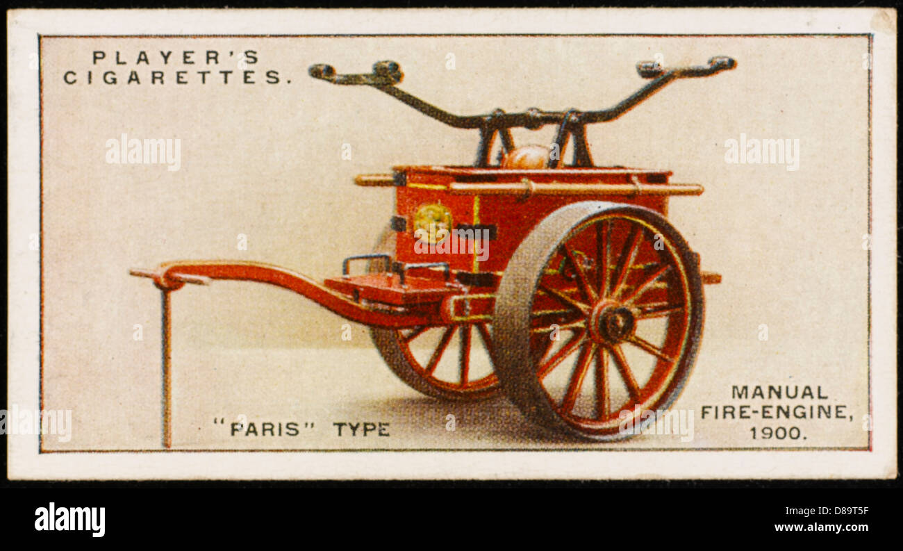 'PARIS' TYPE FIRE-ENGINE Stock Photo - Alamy