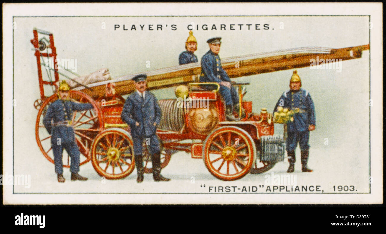 1ST PETROL FIRE-ENGINE Stock Photo - Alamy