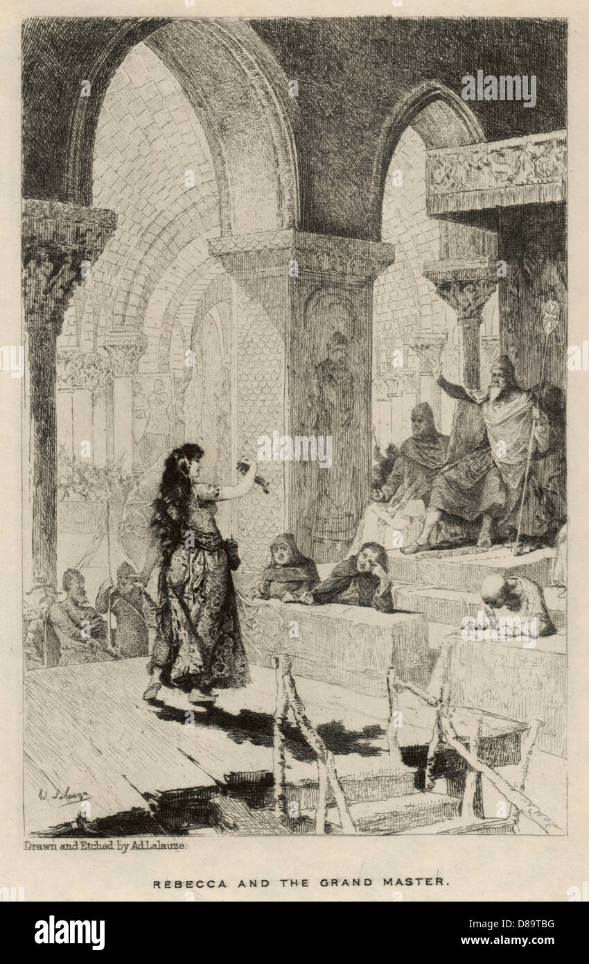 Ivanhoe and rebecca hi-res stock photography and images - Alamy