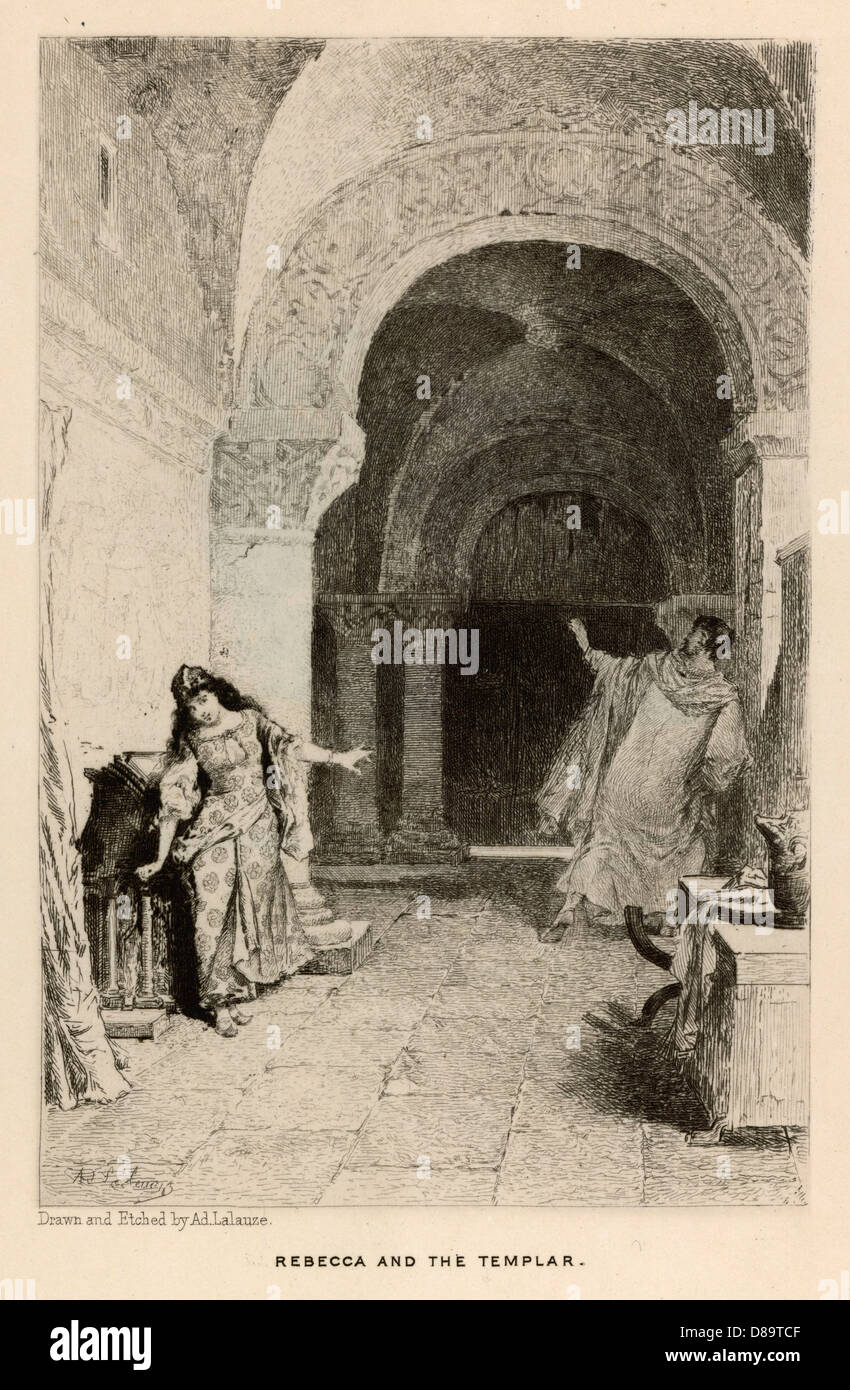 Ivanhoe rebecca templar hi-res stock photography and images - Alamy