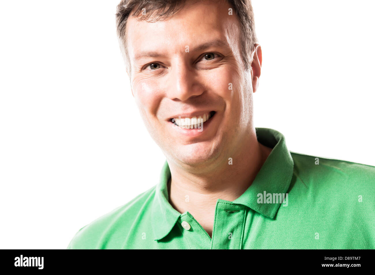 Young black man in green t shirt hi-res stock photography and images ...