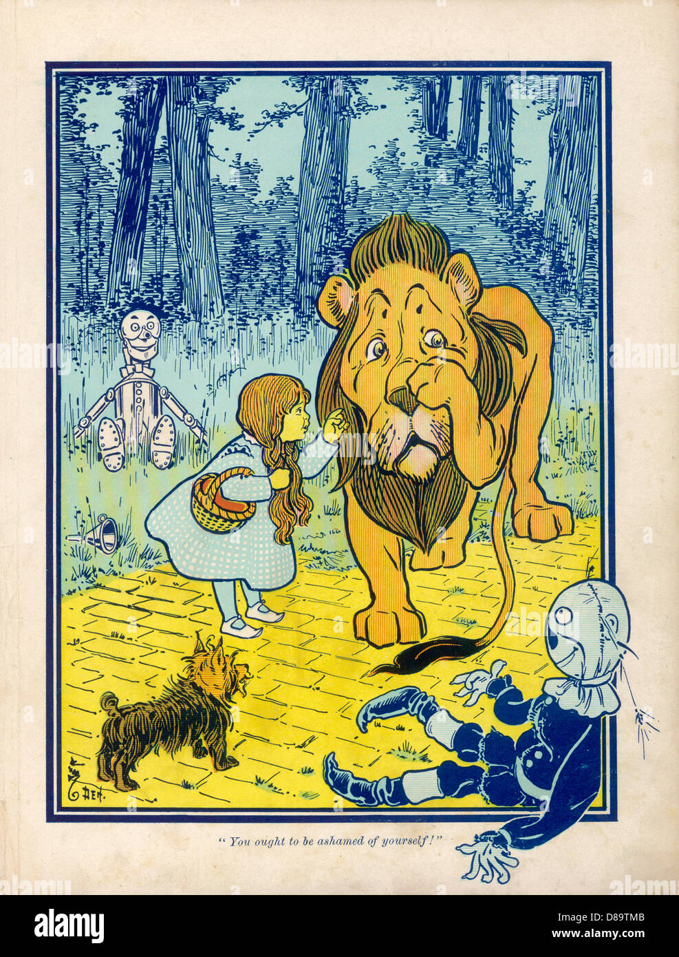 Wizard of oz cowardly lion hi-res stock photography and images - Alamy