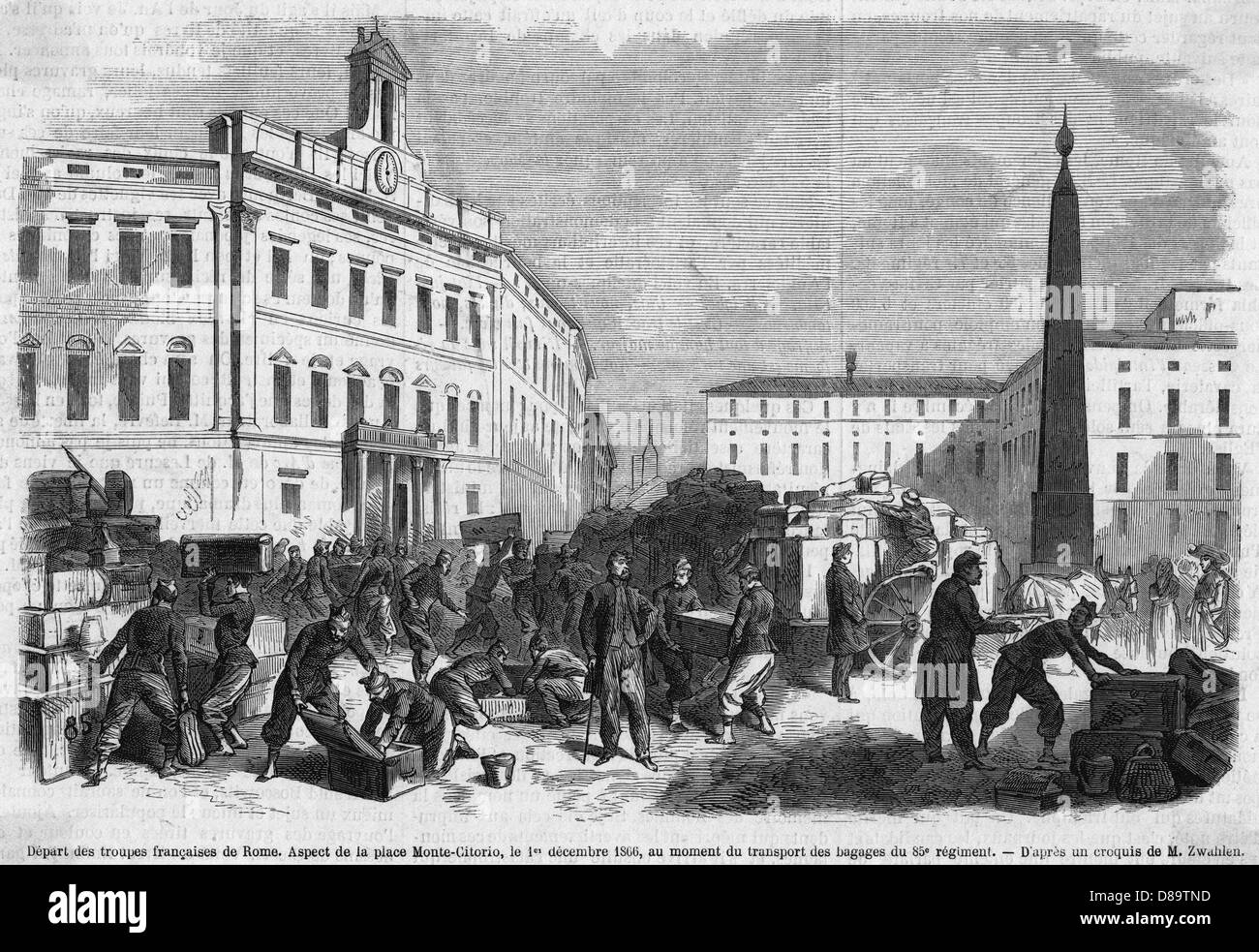 FRENCH LEAVE ROME Stock Photo - Alamy