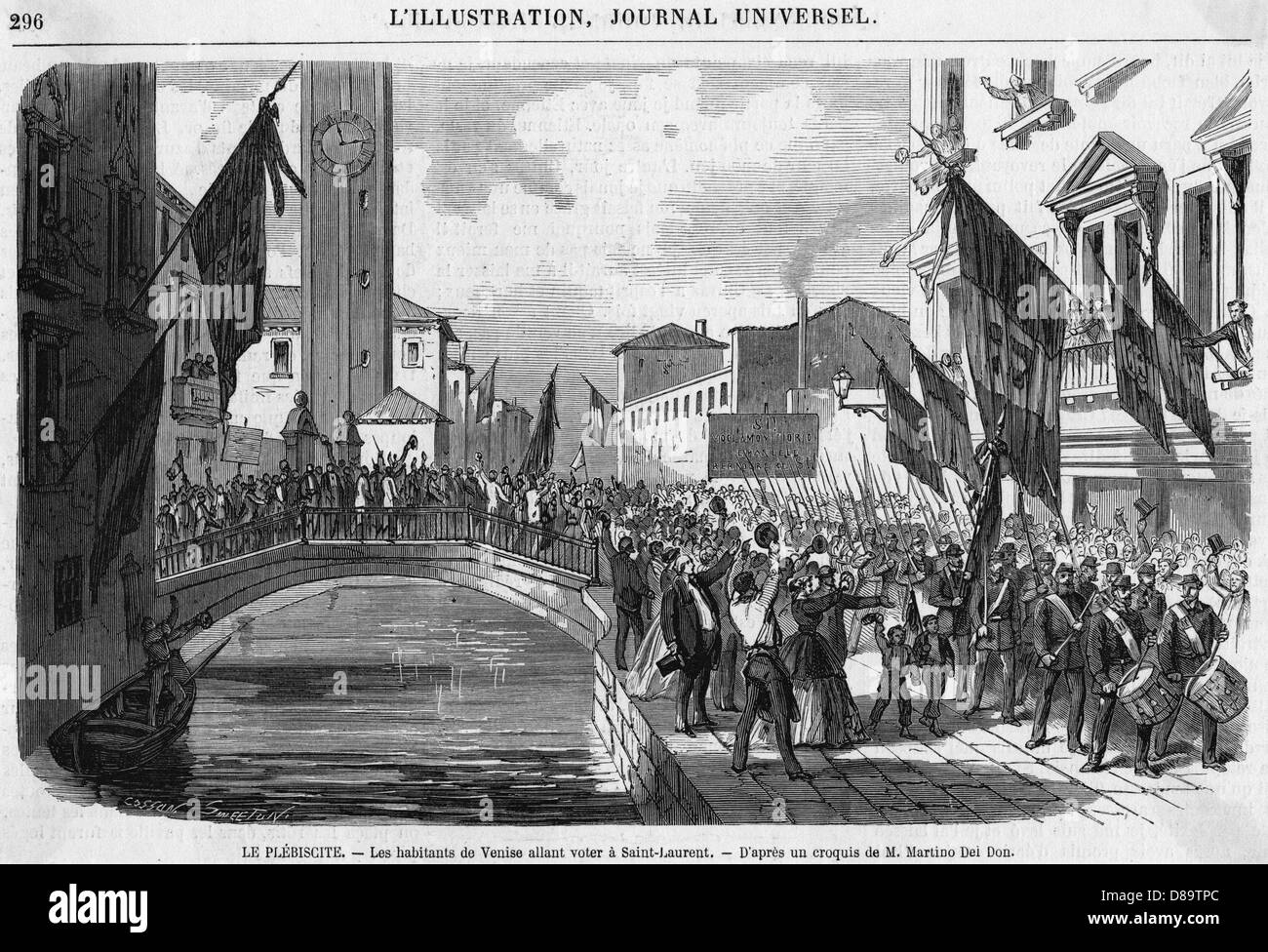 PLEBISCITE IN VENICEE Stock Photo - Alamy