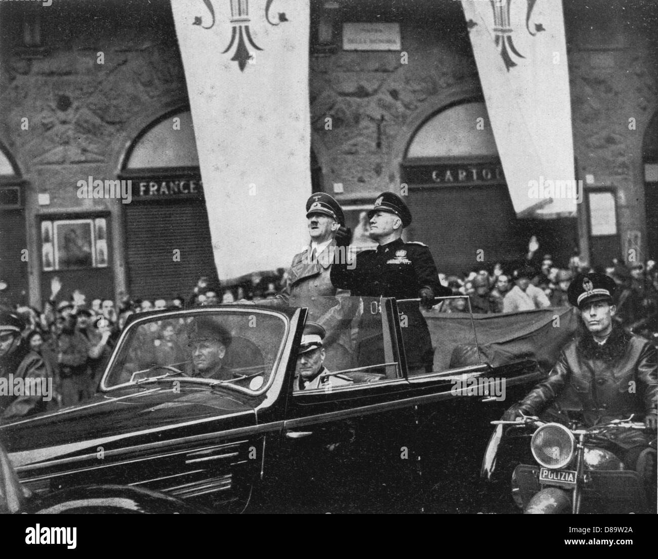 Hitler mussolini 1940 hi-res stock photography and images - Alamy