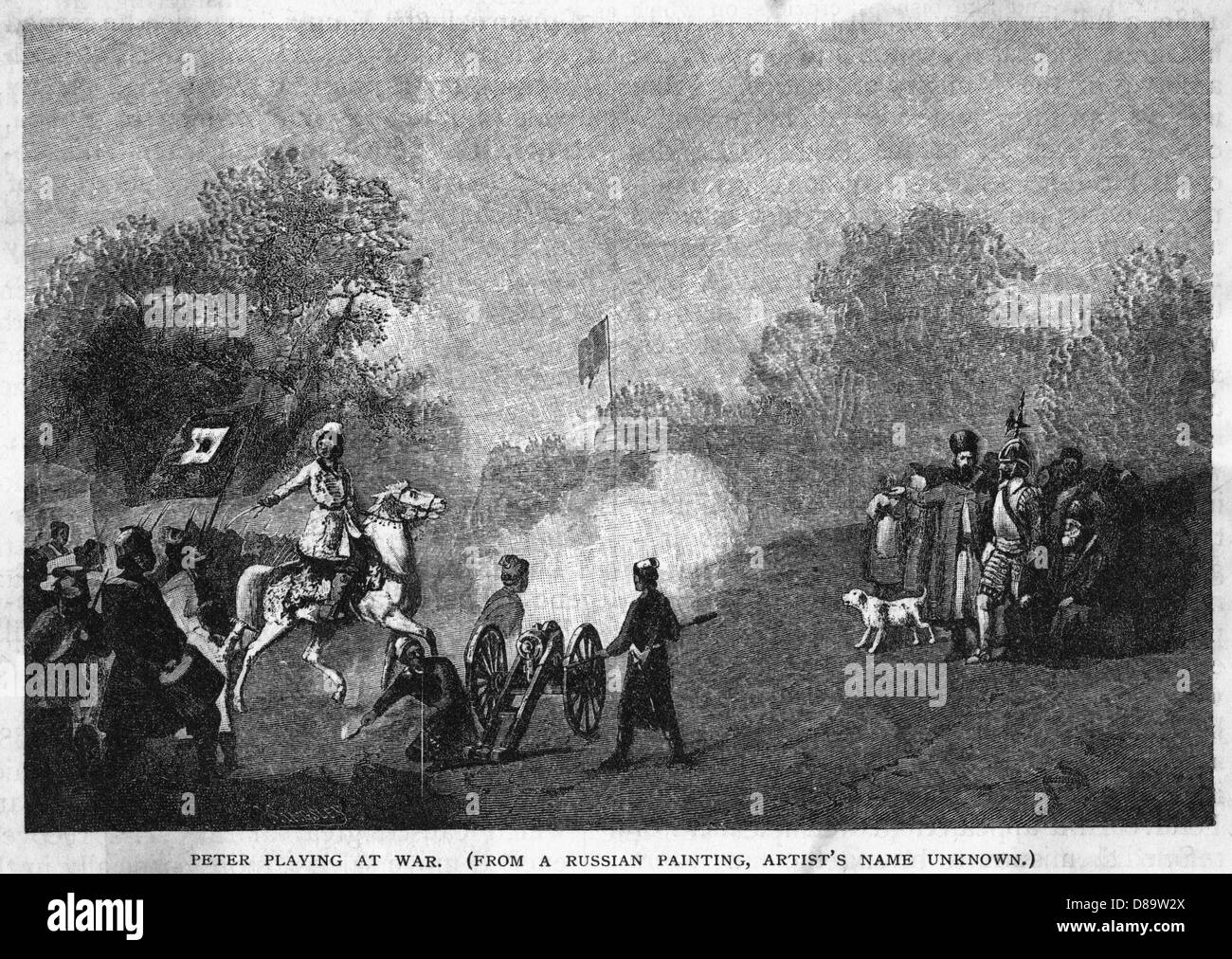 PETER 1'S WAR GAMES Stock Photo - Alamy