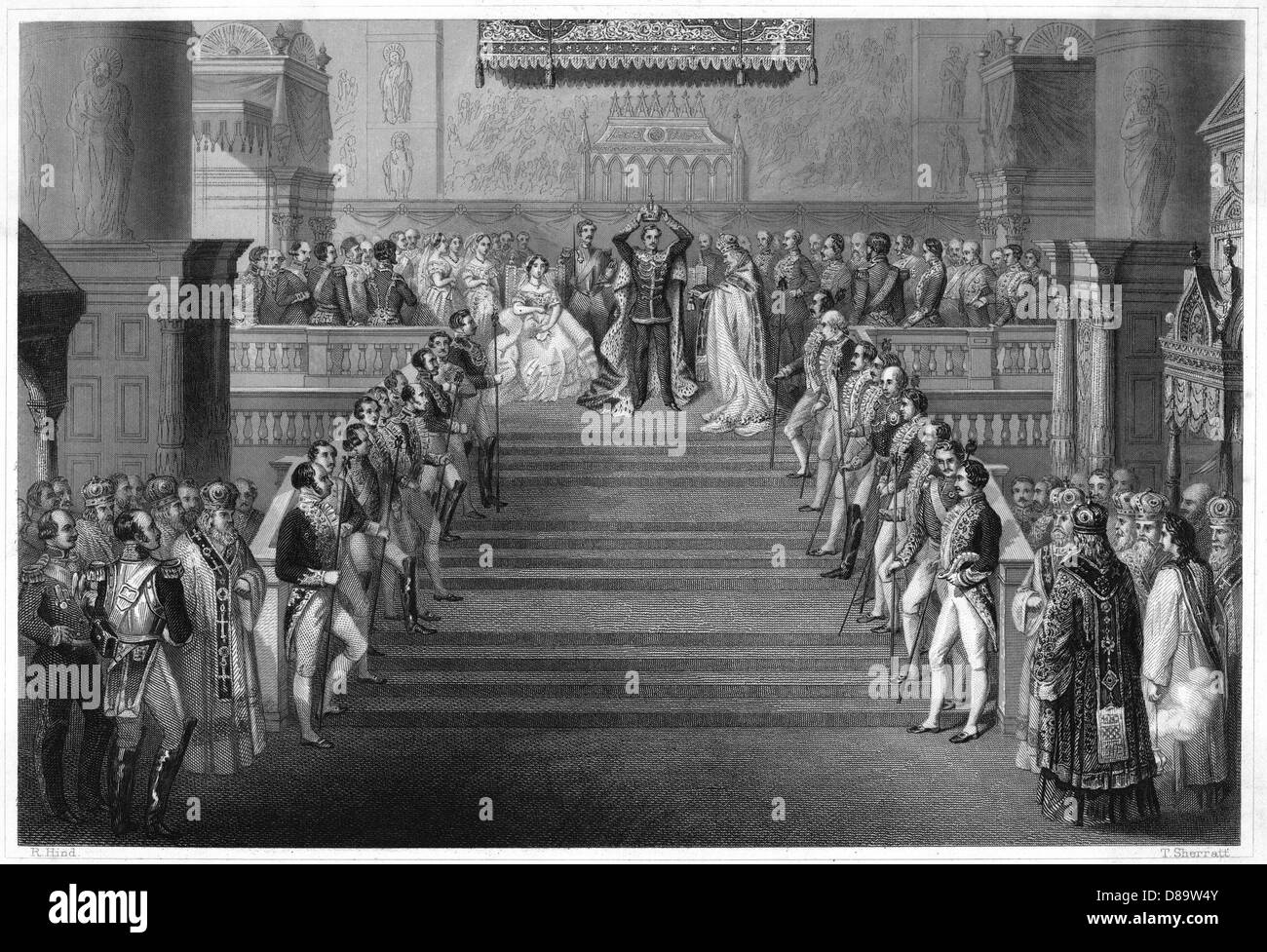 ALEXANDER II CROWNED Stock Photo - Alamy