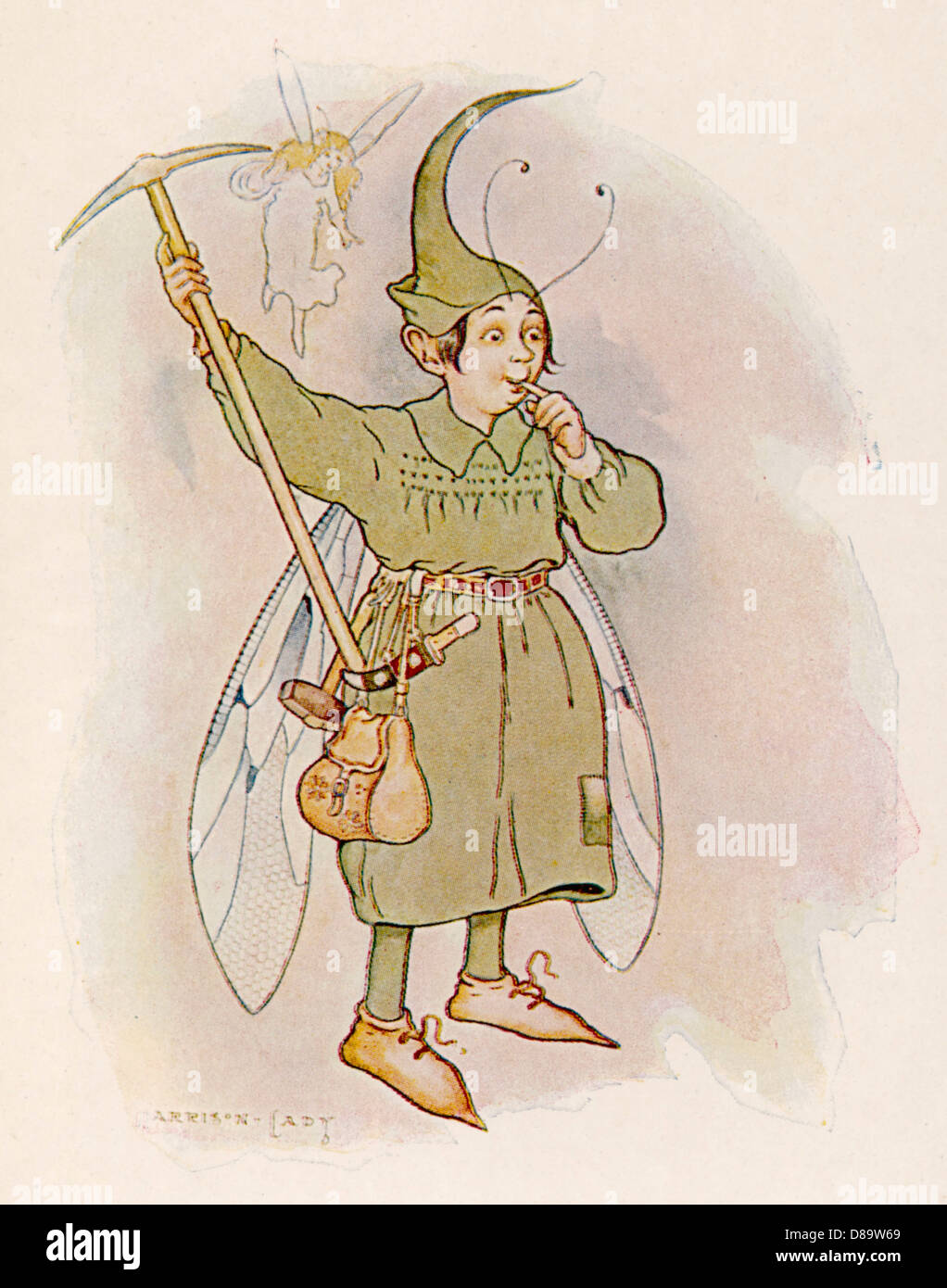 A working fairy Stock Photo - Alamy
