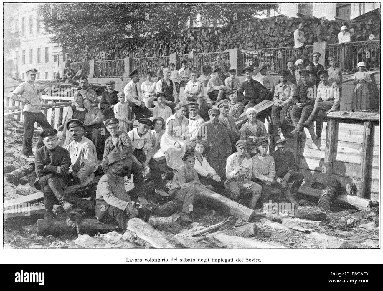 Soviet workers propaganda hi-res stock photography and images - Alamy