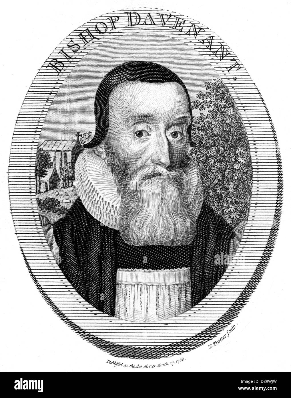 JOHN DAVENANT, BISHOP Stock Photo - Alamy