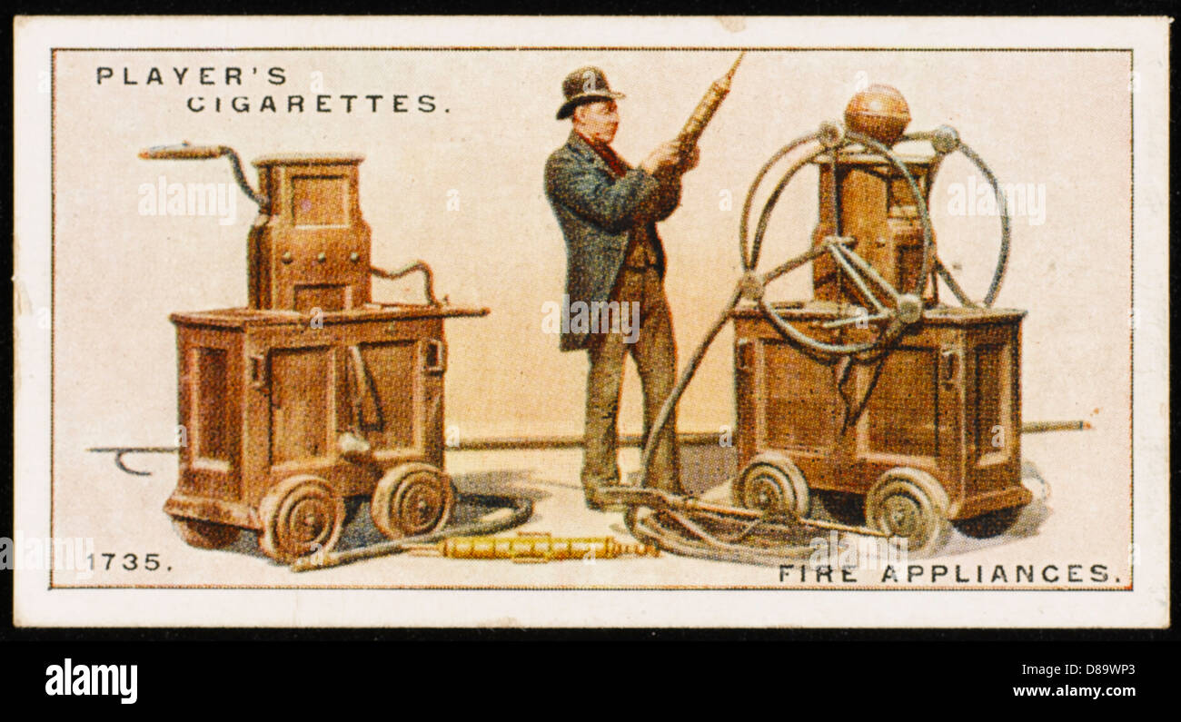 C18 FIRE-ENGINES 1735 Stock Photo - Alamy