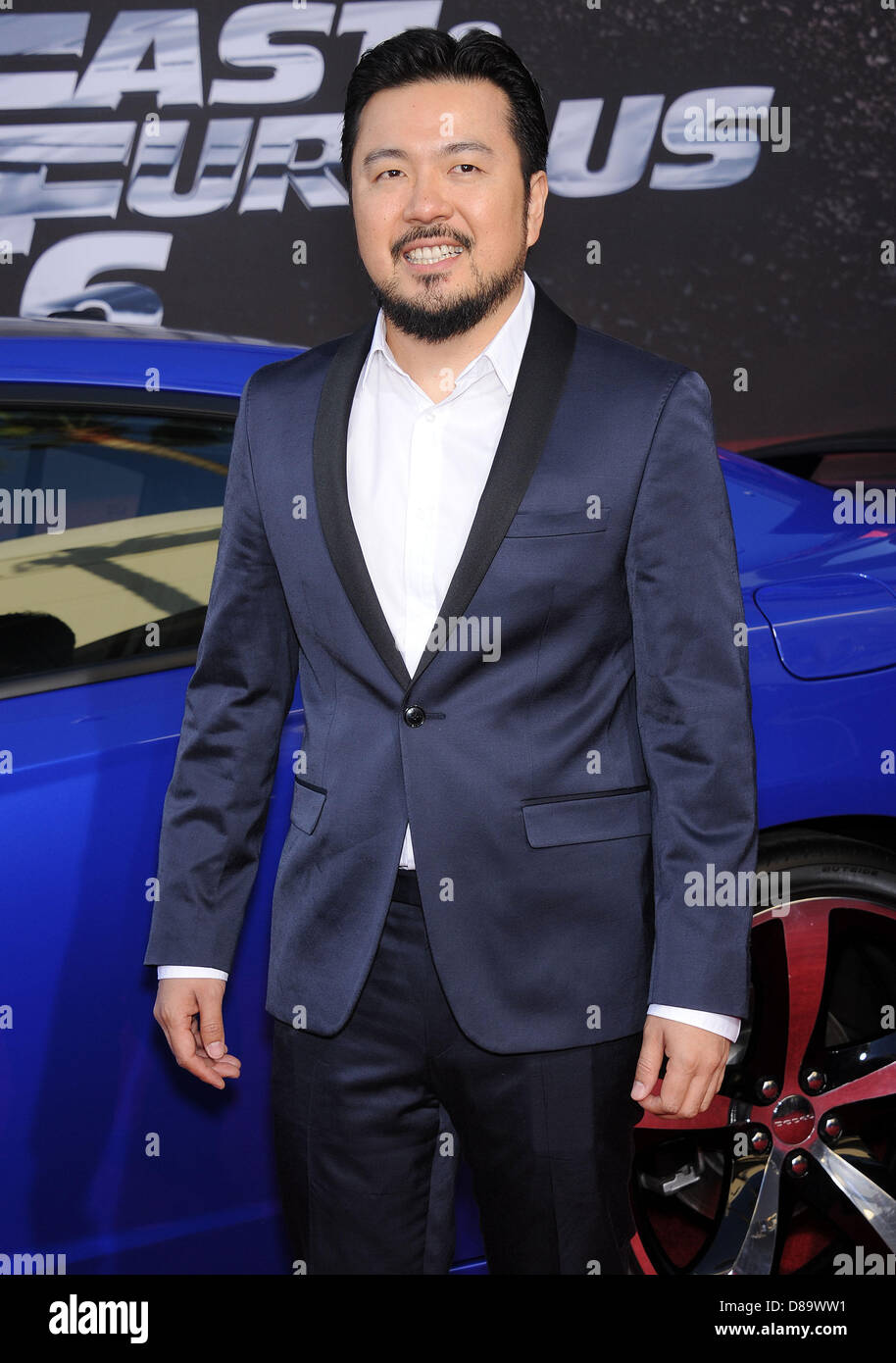 Los Angeles, California, USA. 21st May 2013. Justin Lin arrives for the ...