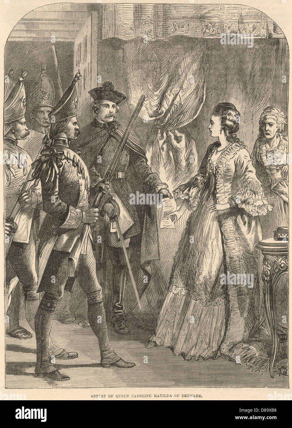 Queen caroline matilda of denmark hi-res stock photography and images ...