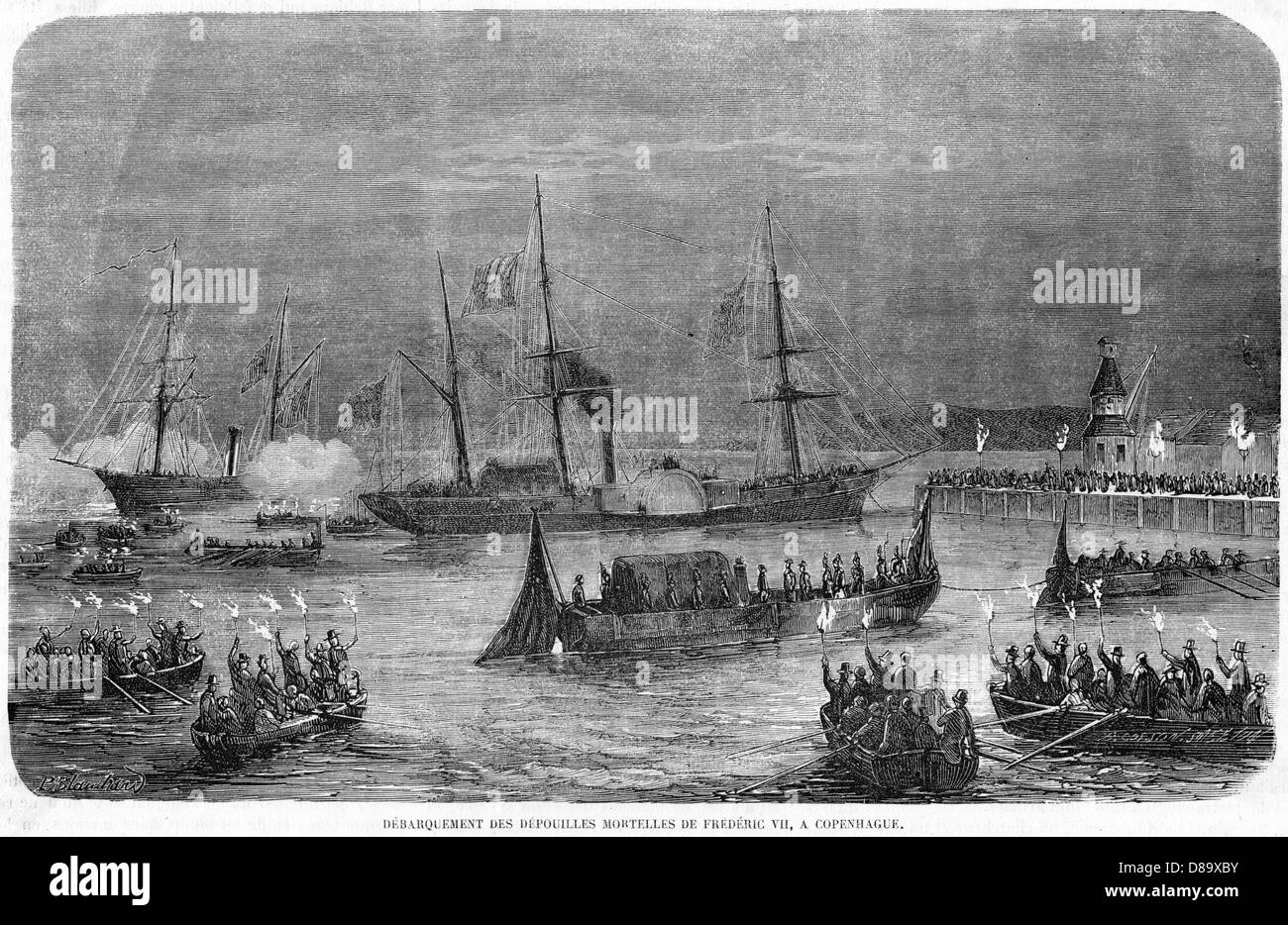 FREDERIK VII DIES Stock Photo - Alamy