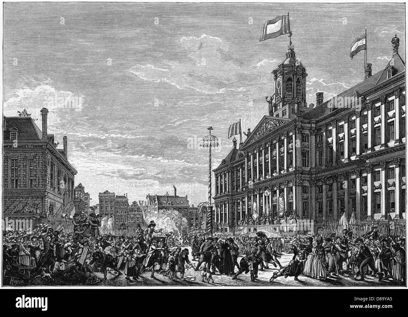 FRENCH AND DUTCH Stock Photo - Alamy