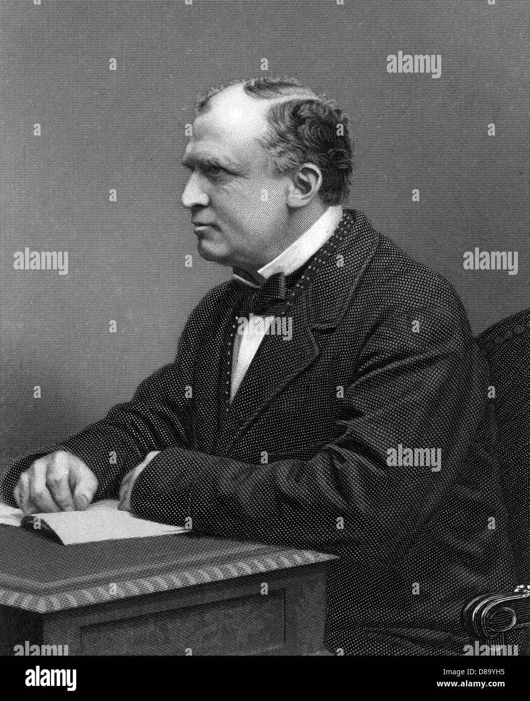 EDWARD STANLEY, 15TH EARL DERBY Stock Photo - Alamy