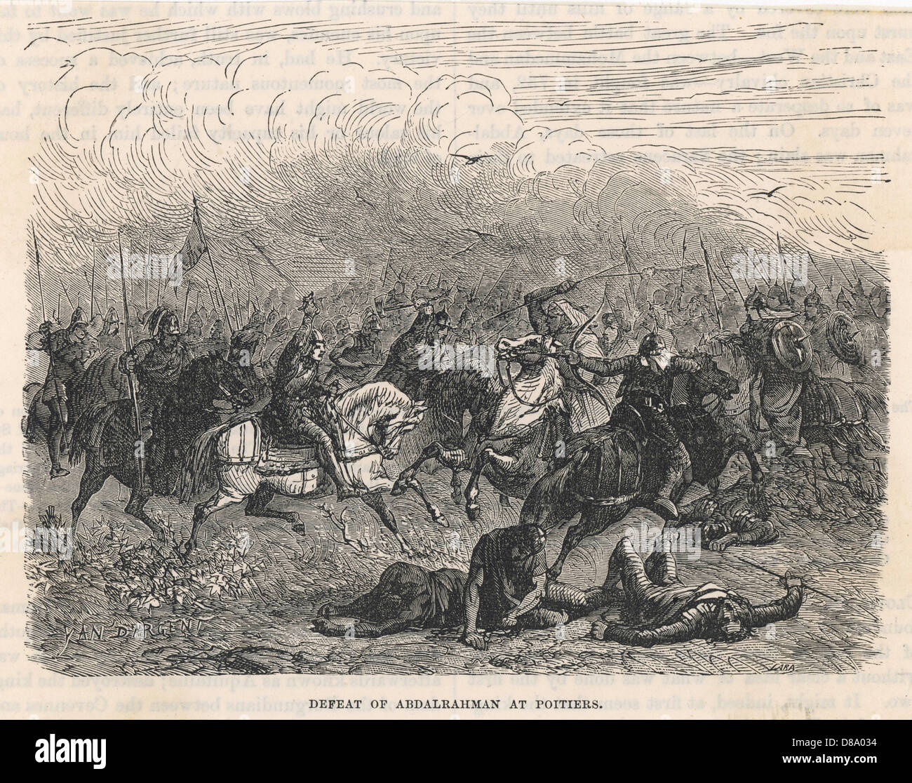 BATTLE OF TOURS - 1 Stock Photo - Alamy