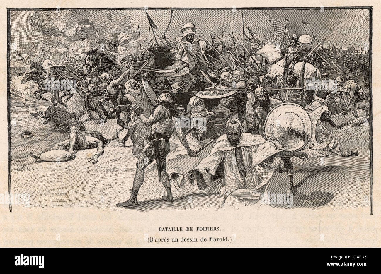 Battle Of Tours 732 High Resolution Stock Photography and Images - Alamy