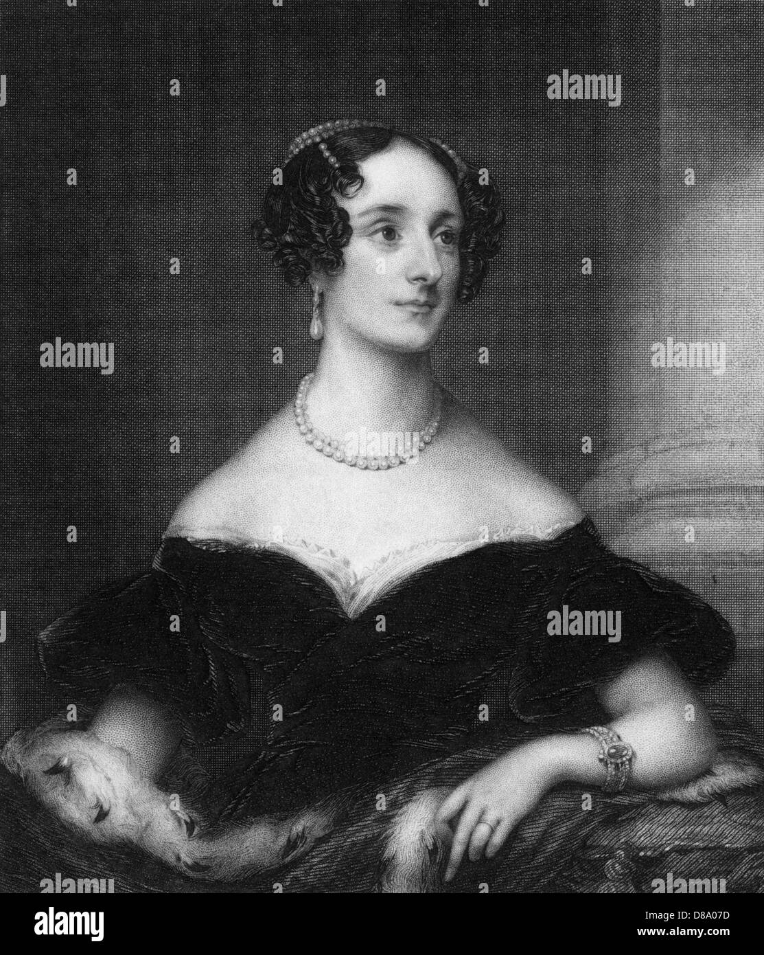 ELIZABETH COUNTESS DEVON Stock Photo - Alamy