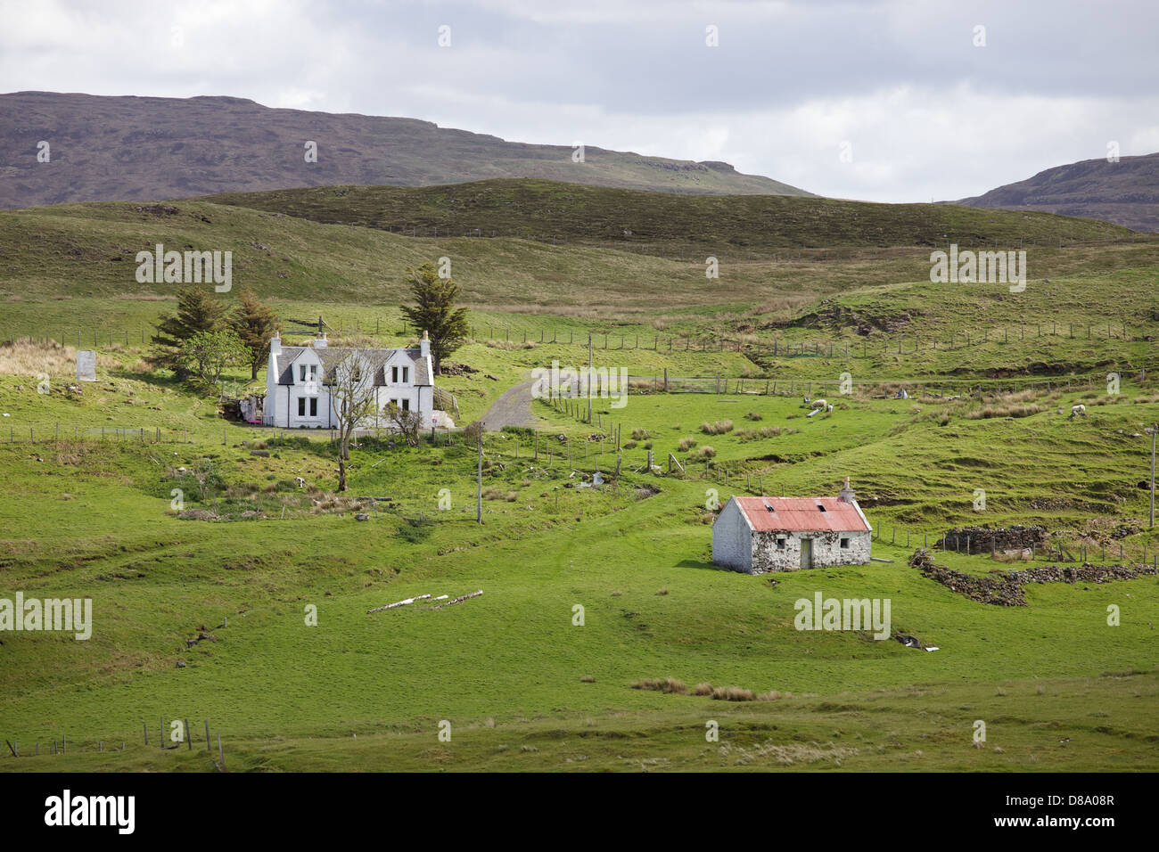 View from Upper Milovaig, Isle of Skye, Inner Hebrides, Scotland Stock ...