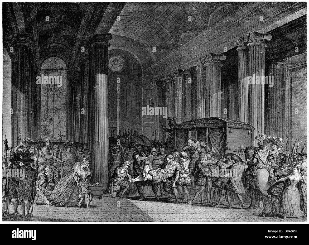 HENRI IV ASSASSINATED Stock Photo - Alamy