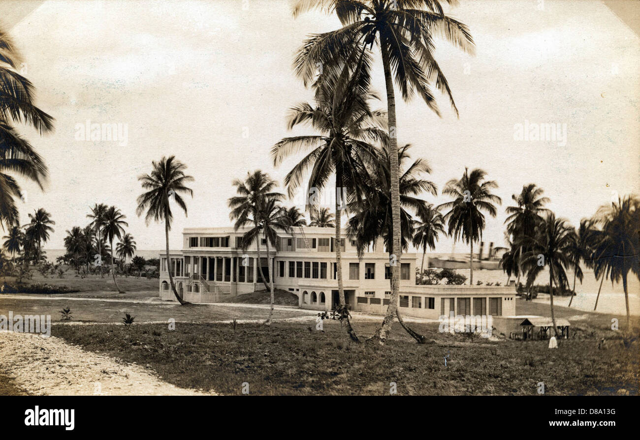 Folly Mansion, Port Antonio, Jamaica, ca 1905 Stock Photo - Alamy