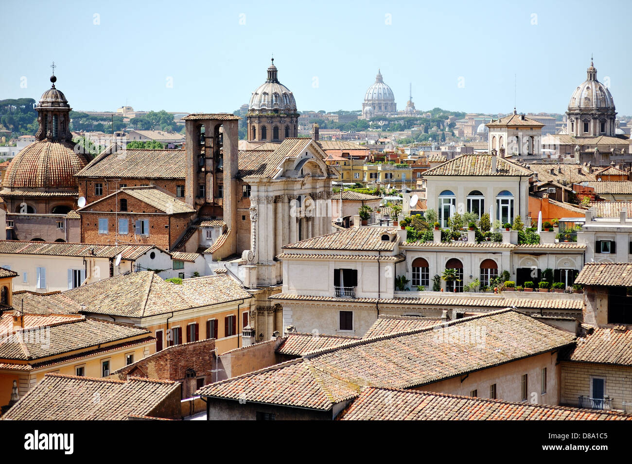Beautiful view of rome hi-res stock photography and images - Alamy