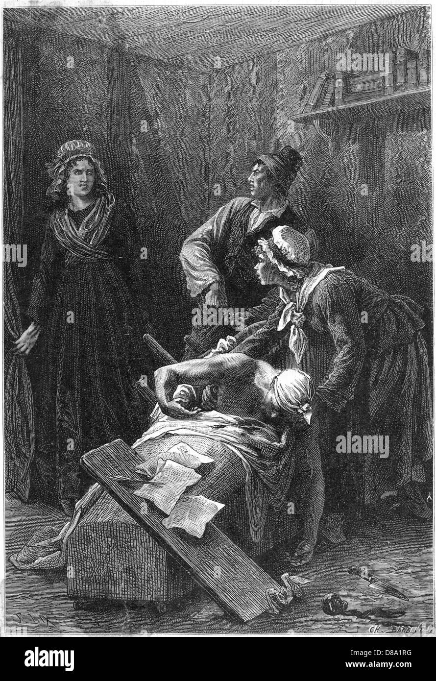 MARAT MURDERED - 2 Stock Photo - Alamy