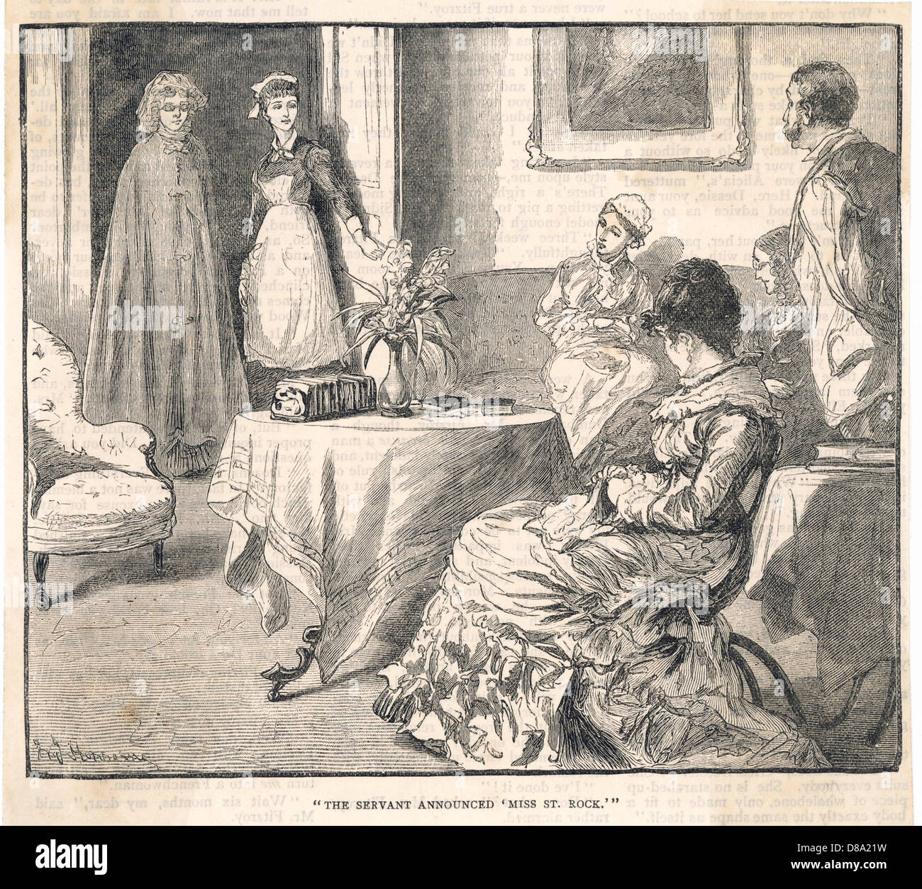 Servant maid hi-res stock photography and images - Alamy