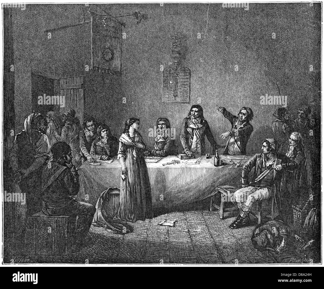 Revolutionary tribunal hi-res stock photography and images - Alamy